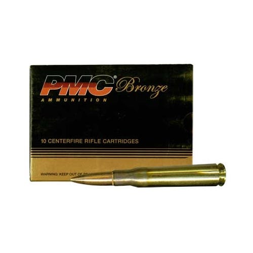 PMC 50A Bronze 50BMG 660gr Full Metal Jacket Boat Tail 10 Per Box ...